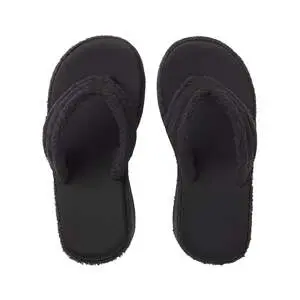 SKIMS Terry Platform Sandals - Onyx