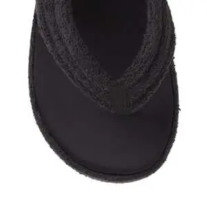 SKIMS Terry Platform Sandals - Onyx