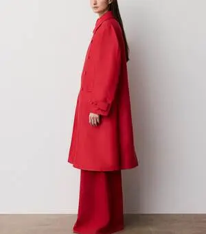 Ralph Lauren Silk-blend Raquel Trench Coat