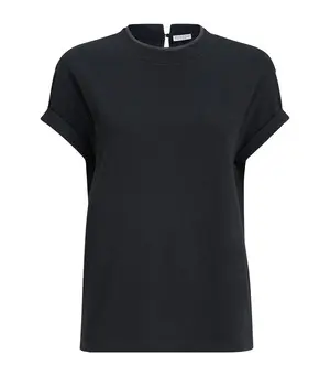 Brunello Cucinelli Frill T-shirts For Women