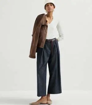 Brunello Cucinelli Cashmere-silk-blend V-neck Sweater - White