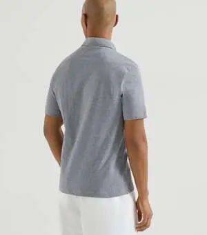 Brunello Cucinelli Cotton Jersey Polo Shirt