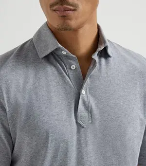Brunello Cucinelli Cotton Jersey Polo Shirt