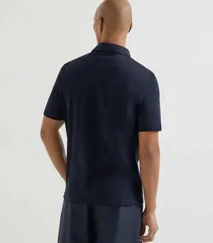 Brunello Cucinelli Cotton Jersey Polo Shirt