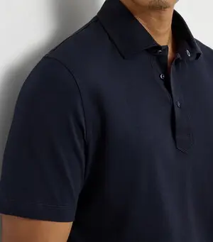 Brunello Cucinelli Cotton Jersey Polo Shirt