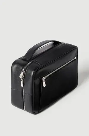 Brunello Cucinelli Grained Leather Beauty Case