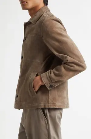 Sunspel Suede Jacket