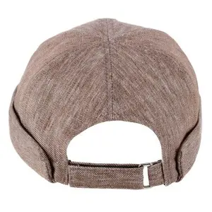 WIGENS Linen Docker Cap - Brown