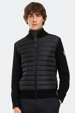 Canada Goose Hybridge Knit Jacket - Black