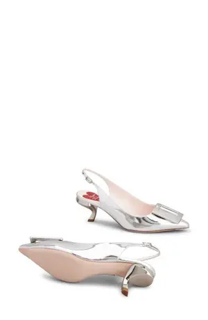 ROGER VIVIER Virgule Slingback Pumps