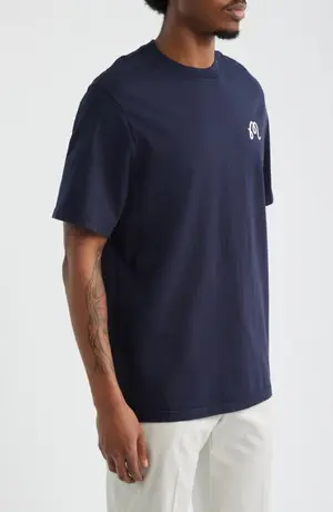 MALBON Bermuda Origin Graphic T-shirt - Midnight