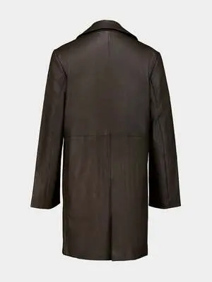 Stouls Lucia Lambskin Leather Coat