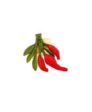 CORO CORA Chili Pepper Napkin Ring Set Of 4