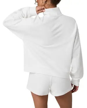 Vuori Pique Fleece Half Zip Sweatshirt