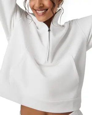 Vuori Pique Fleece Half Zip Sweatshirt