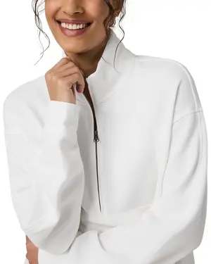 Vuori Pique Fleece Half Zip Sweatshirt