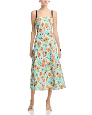 Tanya Taylor Tavia Dress - Powder Blue Multi