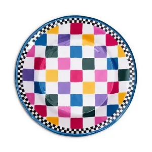 MACKENZIE-CHILDS Jamboree Dinner Plate, Set Of 4 - Multi