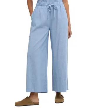 Barbour Josie Drawstring Pants - Light Chambray