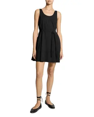 Theory Belted Mini Dress