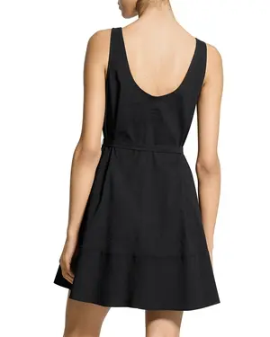 Theory Belted Mini Dress