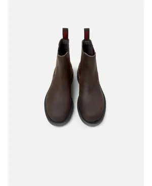 Camper Dean Leather Chelsea Boots - Brown