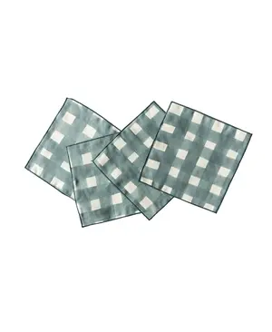 GOLDIE HOME Cocktail Napkins - Blue