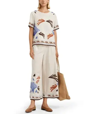Herno Summer Print Pantalone - Multicolour