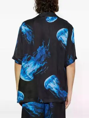 Versace Jellyfish-print Shirt
