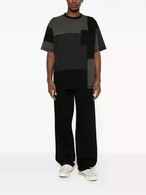 Comme Des Garçons Patchwork T-shirt - Black