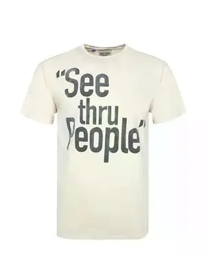 GALLERY DEPT. Slogan-print T-shirt - Neutrals