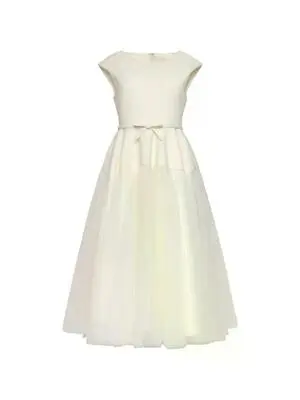 Cinq À Sept Bow Tulle Dress