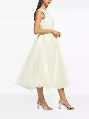 Cinq À Sept Bow Tulle Dress
