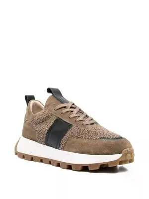 SERGIO MORETTI FIRENZE Stripe Detail Sneakers