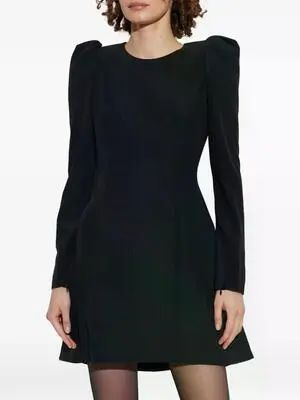 Alexander McQueen Long-sleeve Mini Dress - Black