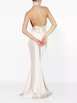 ALEXIA & ANTONIA Bias-cut Maxi Skirt