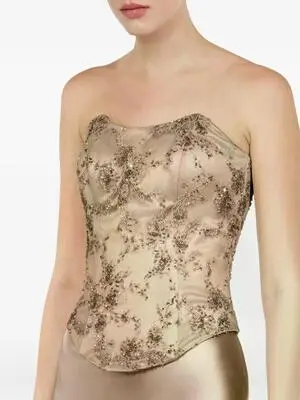 ALEXIA & ANTONIA Embellished Top