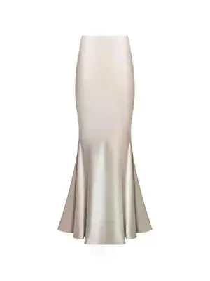 ALEXIA & ANTONIA Bias-cut Maxi Skirt