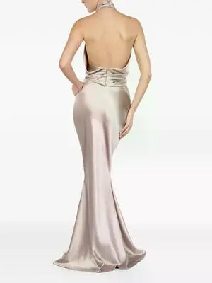 ALEXIA & ANTONIA Bias-cut Maxi Skirt