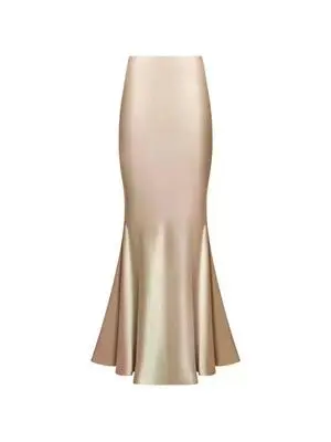 ALEXIA & ANTONIA Bias-cut Maxi Skirt