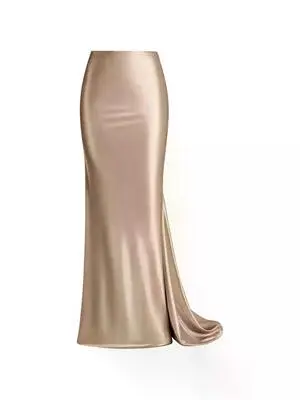 ALEXIA & ANTONIA Bias-cut Maxi Skirt