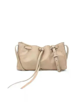 RADICA STUDIO Logo Leather Shoulder Bag - Neutrals