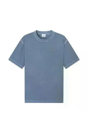 Closed Logo-detail Crew-neckt-shirt - Blue