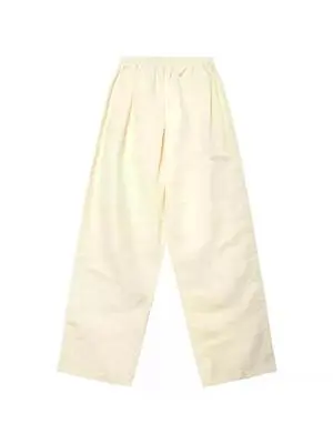 WILLY CHAVARRIA Elastic Waistband Embroidery Trousers - Neutrals