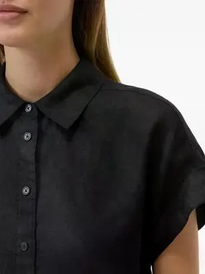 Closed Tie Waist Shirt