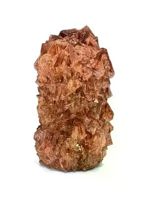 MINERAL SERIES Crystal Vase - Brown