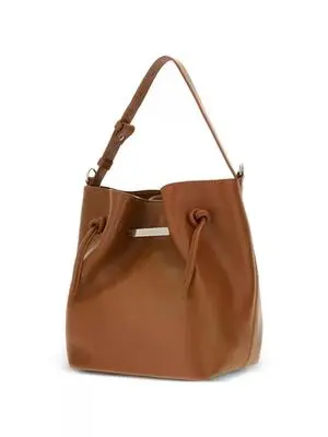 Iceberg Logo-plaque Leather Tote Bag