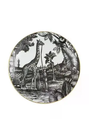 SIMONE GUIDARELLI HOME Sunset Safari Dinner Plate - White