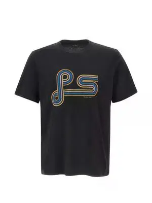 Paul Smith Multicolor Print Crew Neck T-shirt