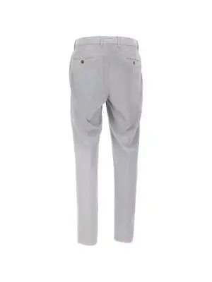 Eleventy Pressed-crease Trousers - Grey